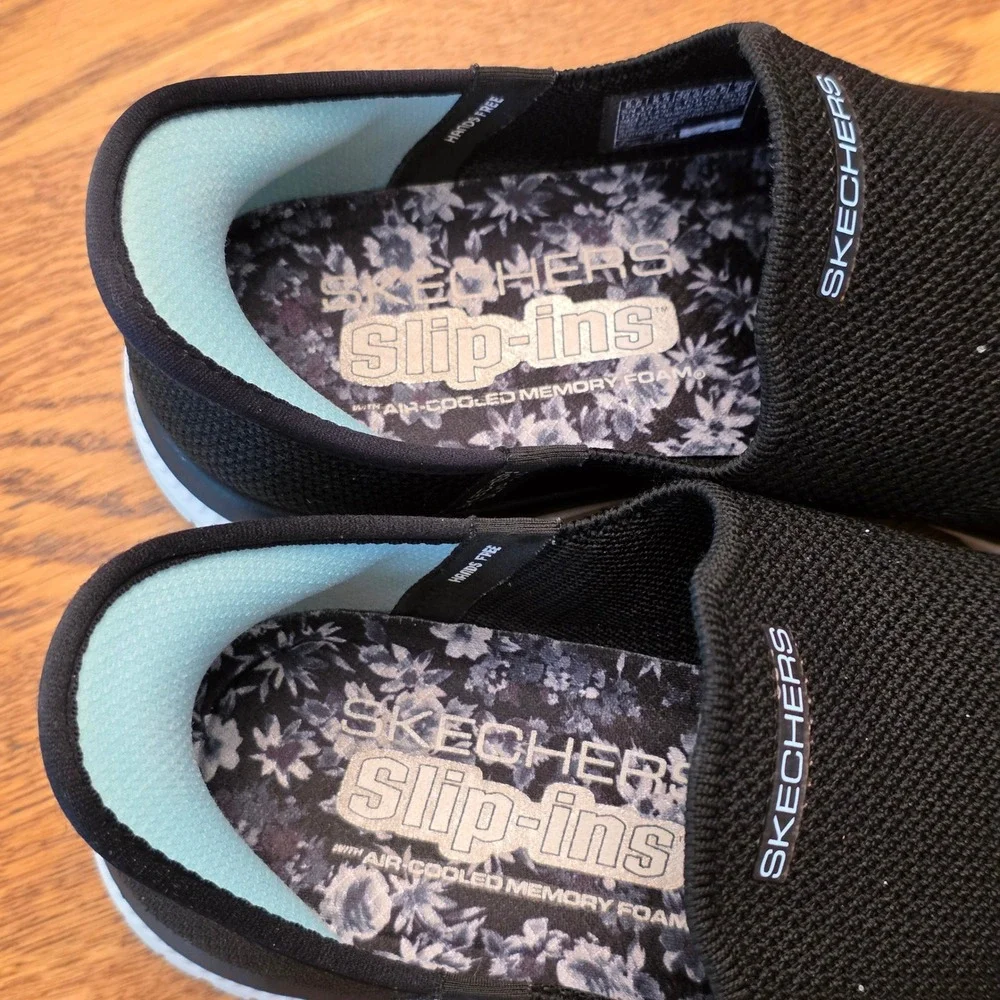 Skechers | Shoes | Skechers Slipins Ultra Flex 3 Smooth Step 85 Black ...